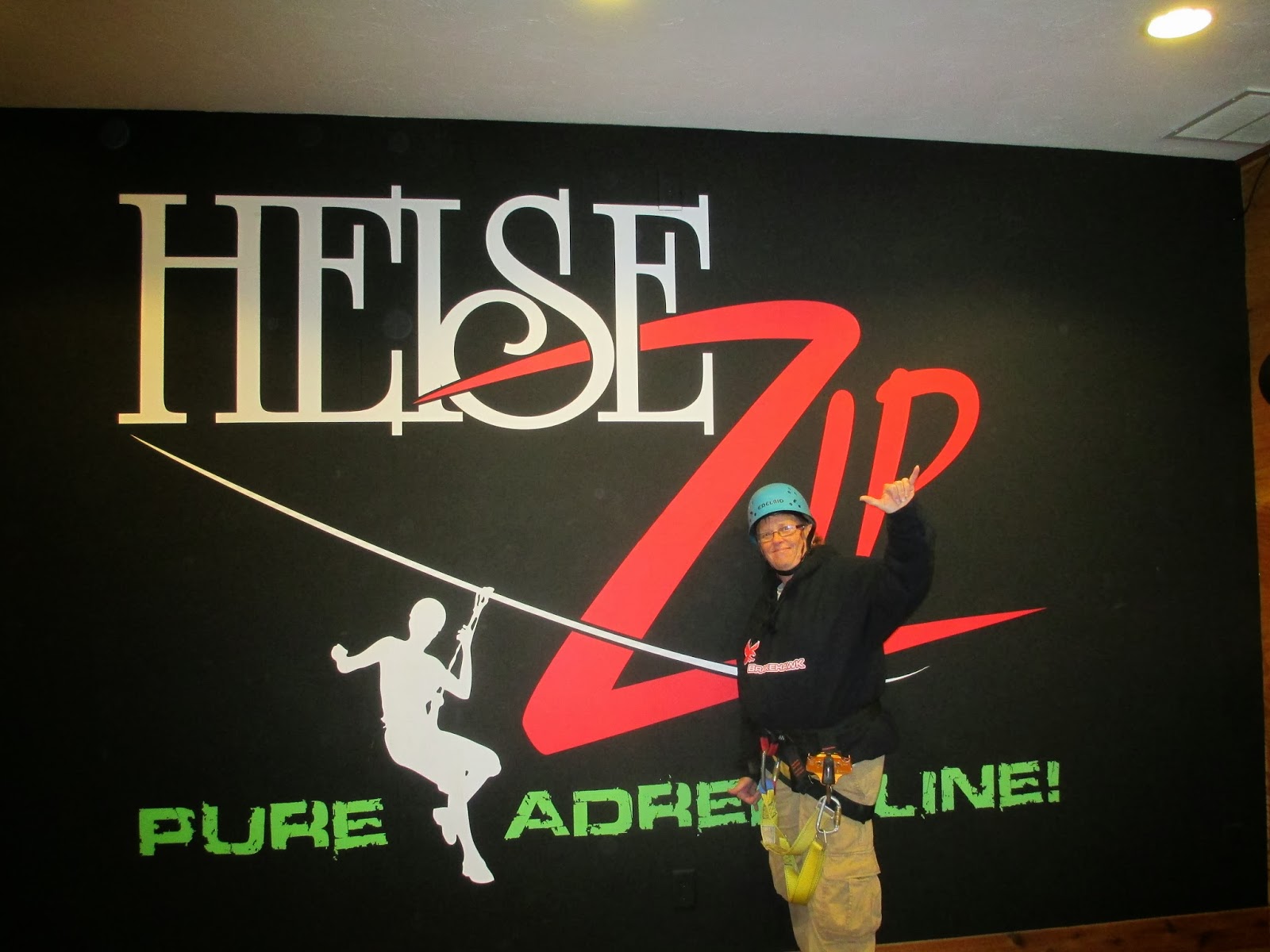 Ziplining Across the USA: Wednesday September 20 Heise Zip Ririe, Idaho