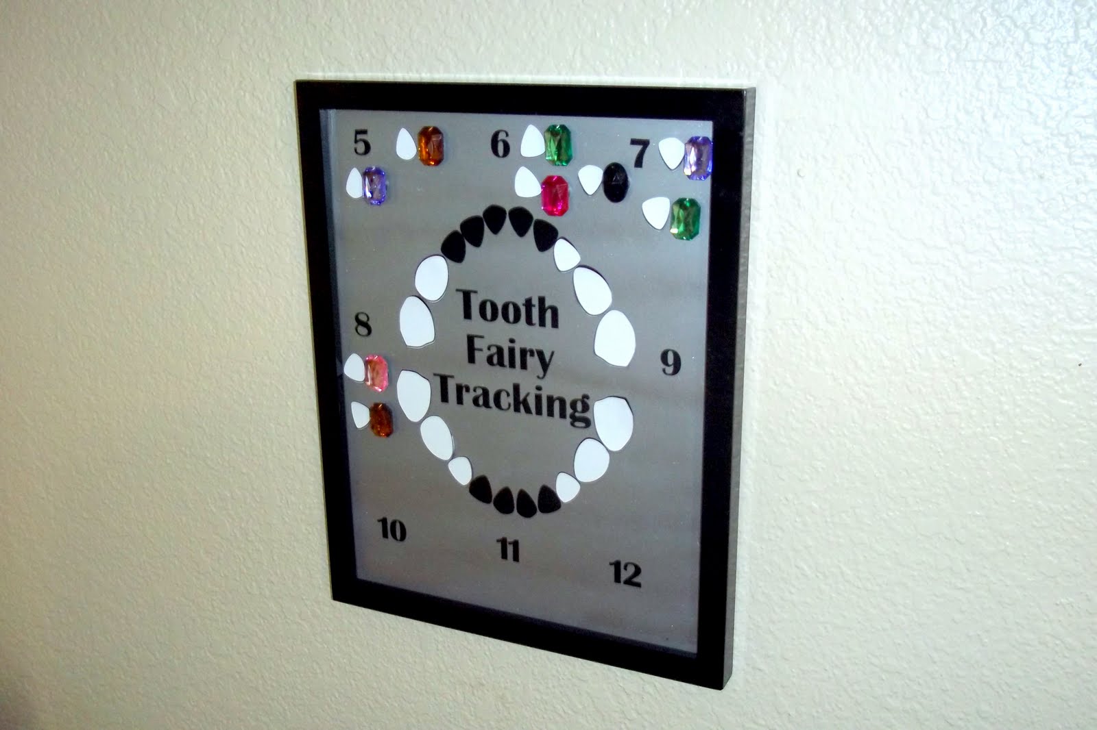 Not Just Grannies: Tooth Fairy Tracking Chart