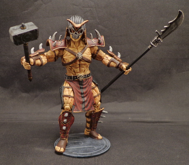 Stronox Custom Figures: Mortal Kombat Shao Kahn and Arena Throne Playset