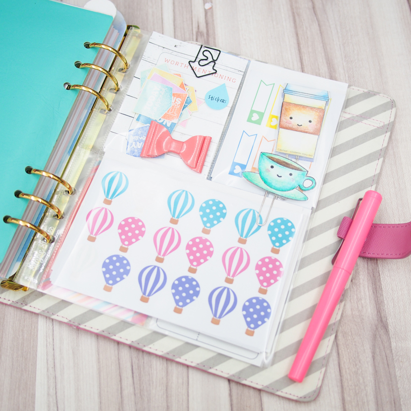 Happiness is Scrappy: Planners | From Project Life Pockets to Planner ...