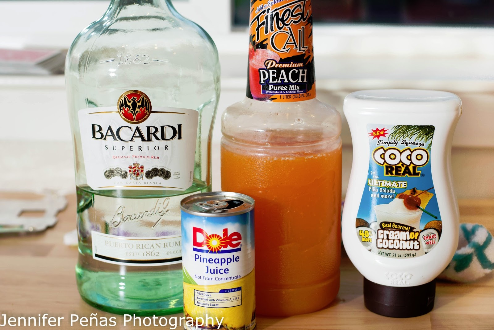 Peach Colada - A Year of Cocktails