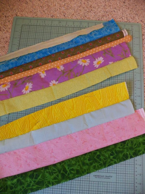 Kat & Cat Quilts: String Braid Top Finished (and a tutorial)