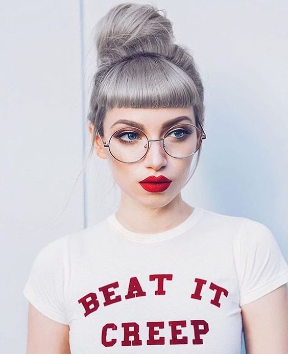 Divina Mistureba: Franja Curta e Franja Pin Up / Fringe Short and ...