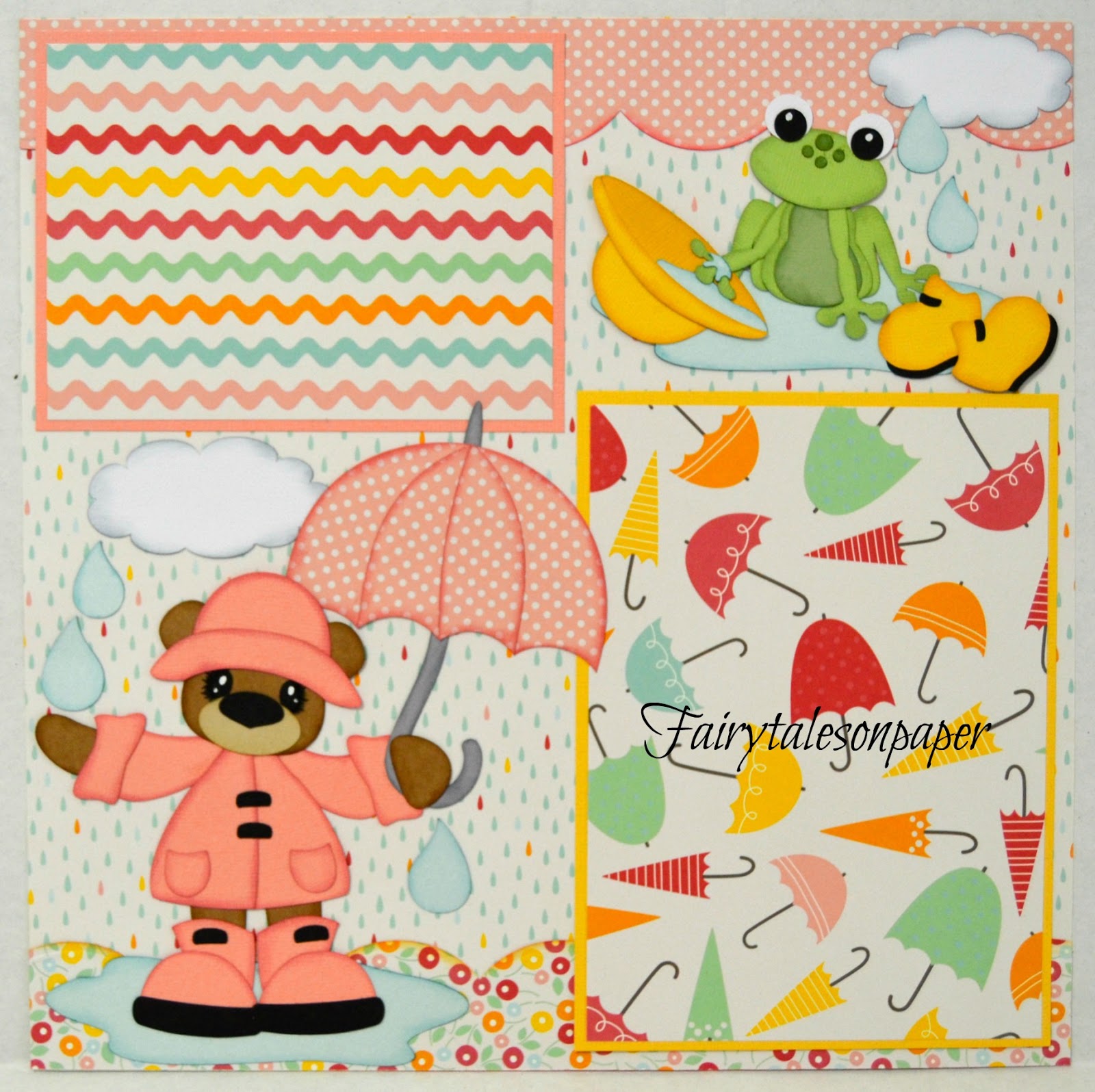 Fairy Tales on Paper: "Bring on the Rain" DT Blog Project