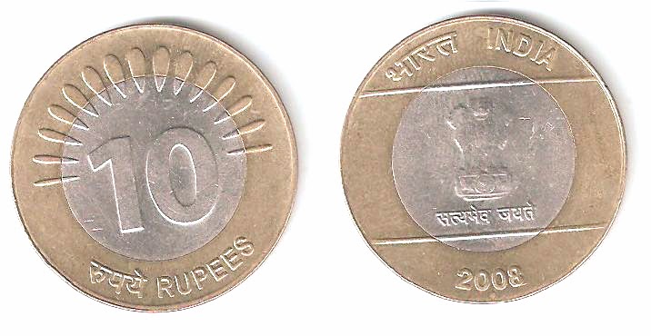 MyCoinsCollections and Interests: 10 rs coins