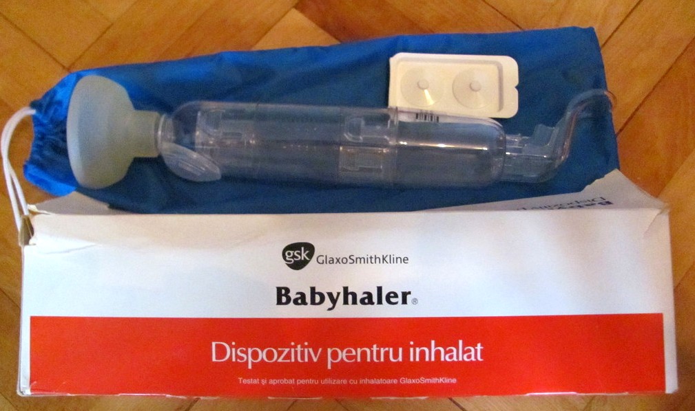 Un graunte de nisip, particule de viata: Vand babyhaler GlaxoSmithKline