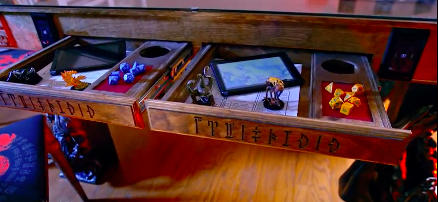 Akratic Wizardry: Ultimate Dungeons and Dragons gaming table