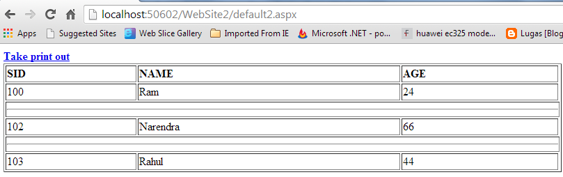 How to Insert,Edit,Update,Delete and Print Records through Repeater control in asp.net | MY.NET ...
