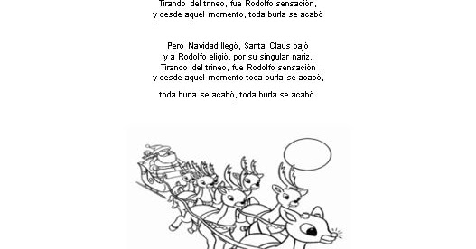 Contos musicais: Villancico RODOLFO EL RENO