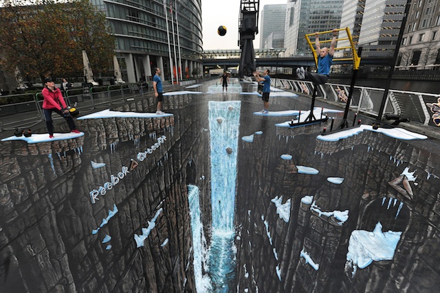 3D Art Painting: 3D Art Painitng In London's Financial District Breaks ...