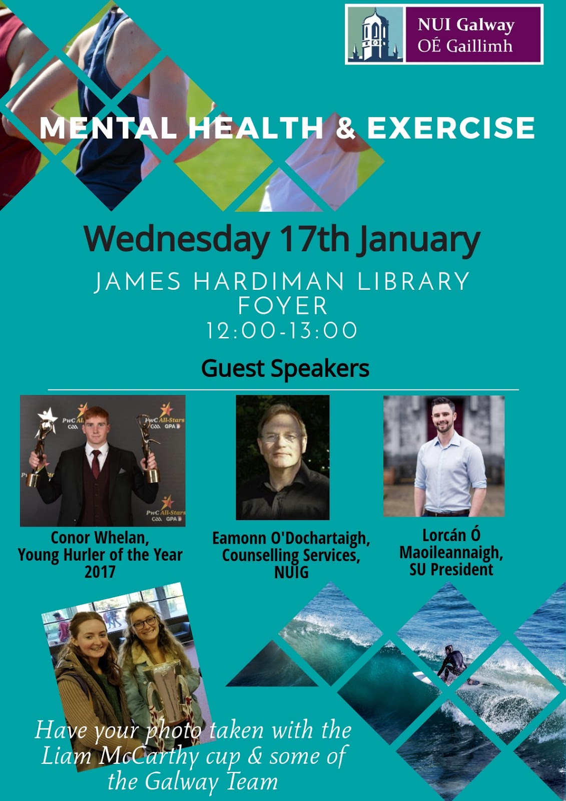 Mental Health Exercise James Hardiman Library Wednesday 17th January Mental Health Exercise James Hardiman Library Wednesday 17th January