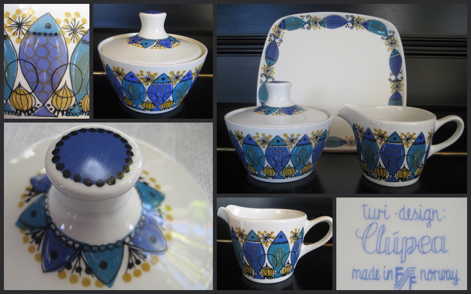 Retro Scandinavian: Clupea - Turi Design fra Figgjo Flint