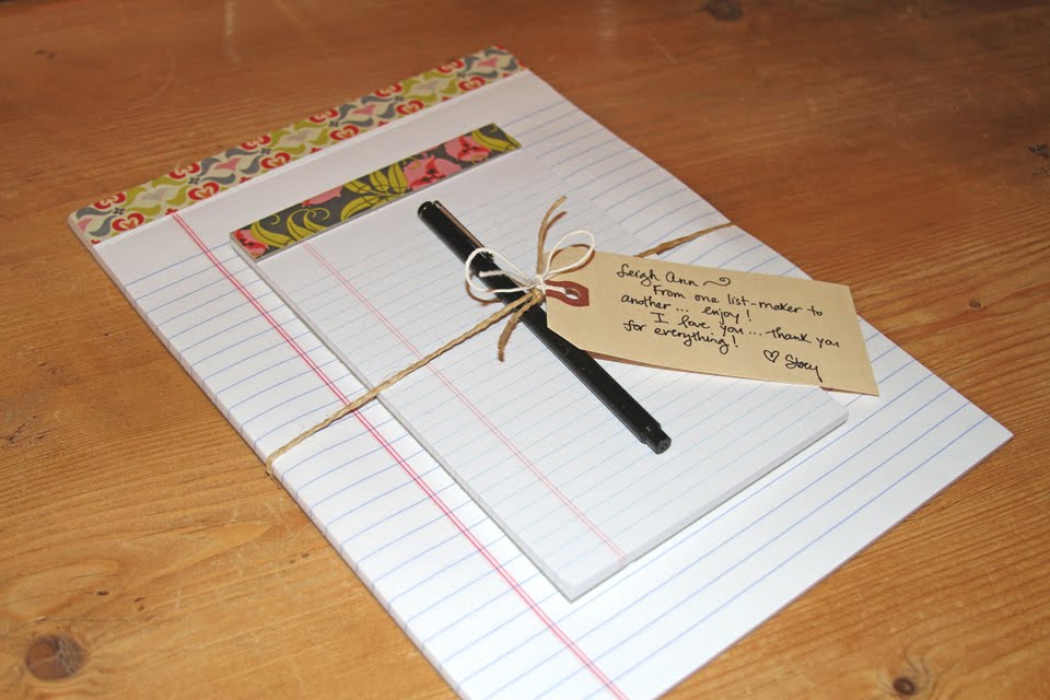 Stacy Claire Boyd: Pretty DIY Pattern Notepads