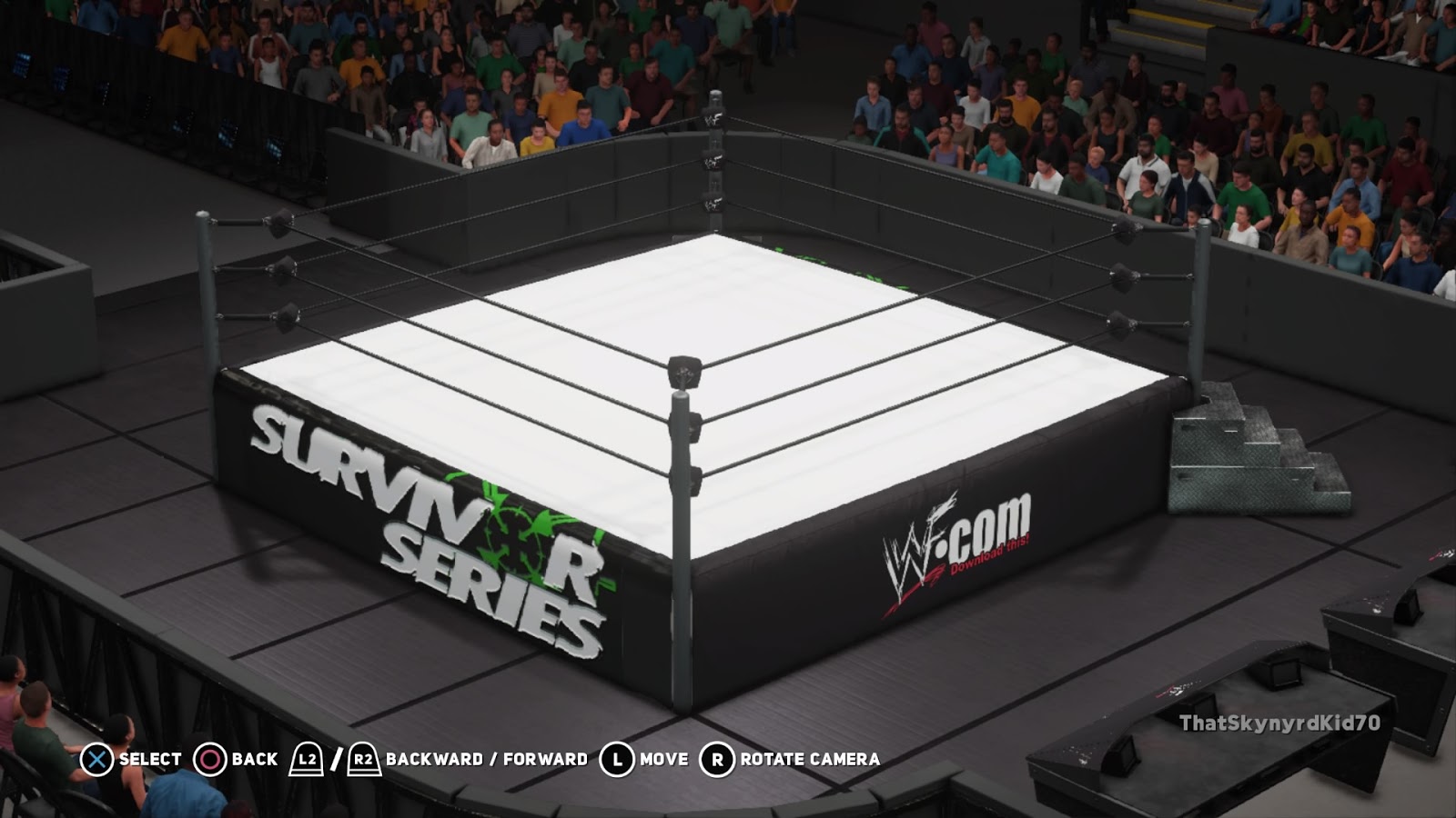 WWF Survivor Series 2000 Arena - PS4 - Smacktalks.Org