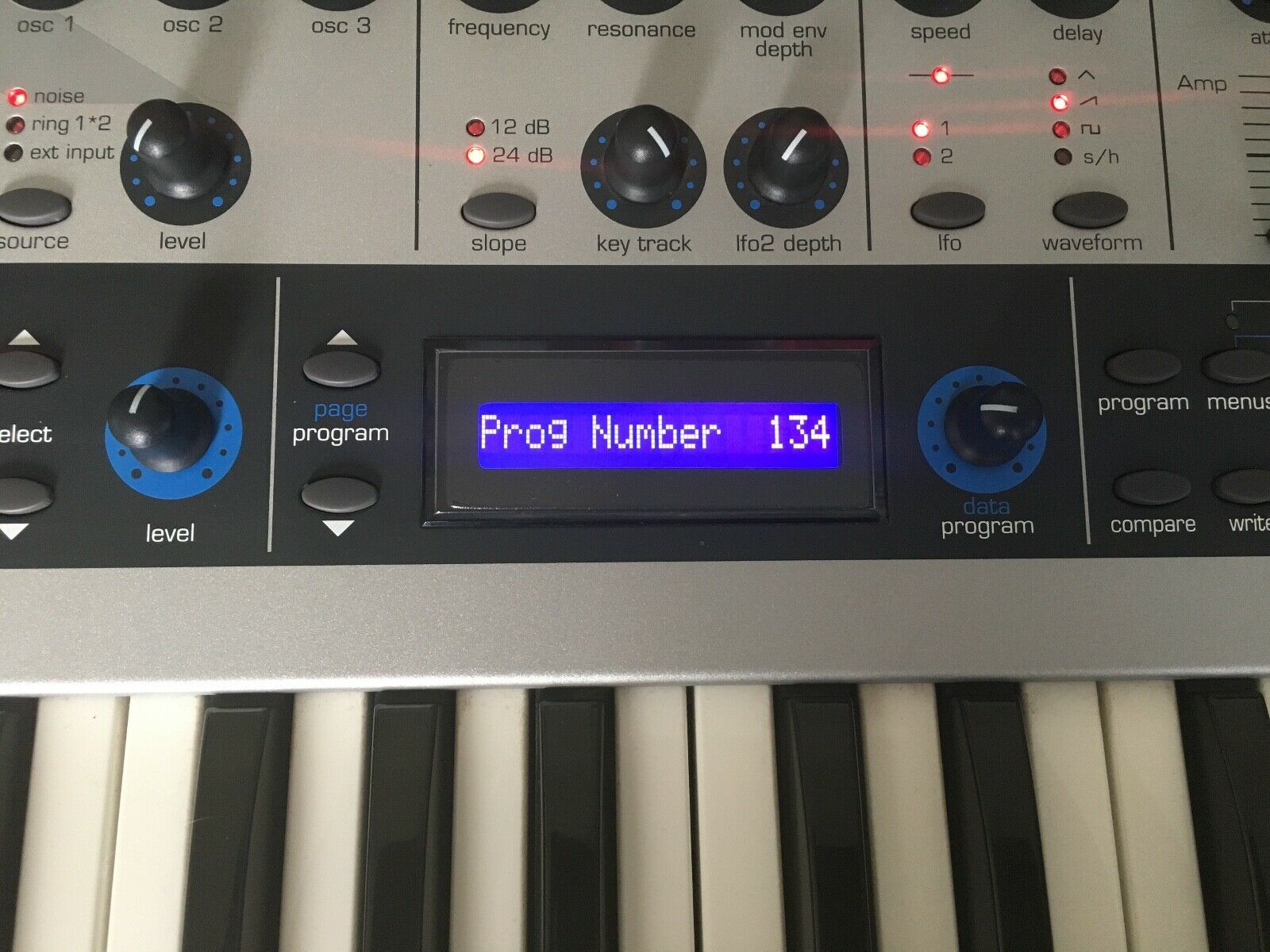 MATRIXSYNTH: Novation K-Station - Virtual Analog Synth SN K004990 w ...