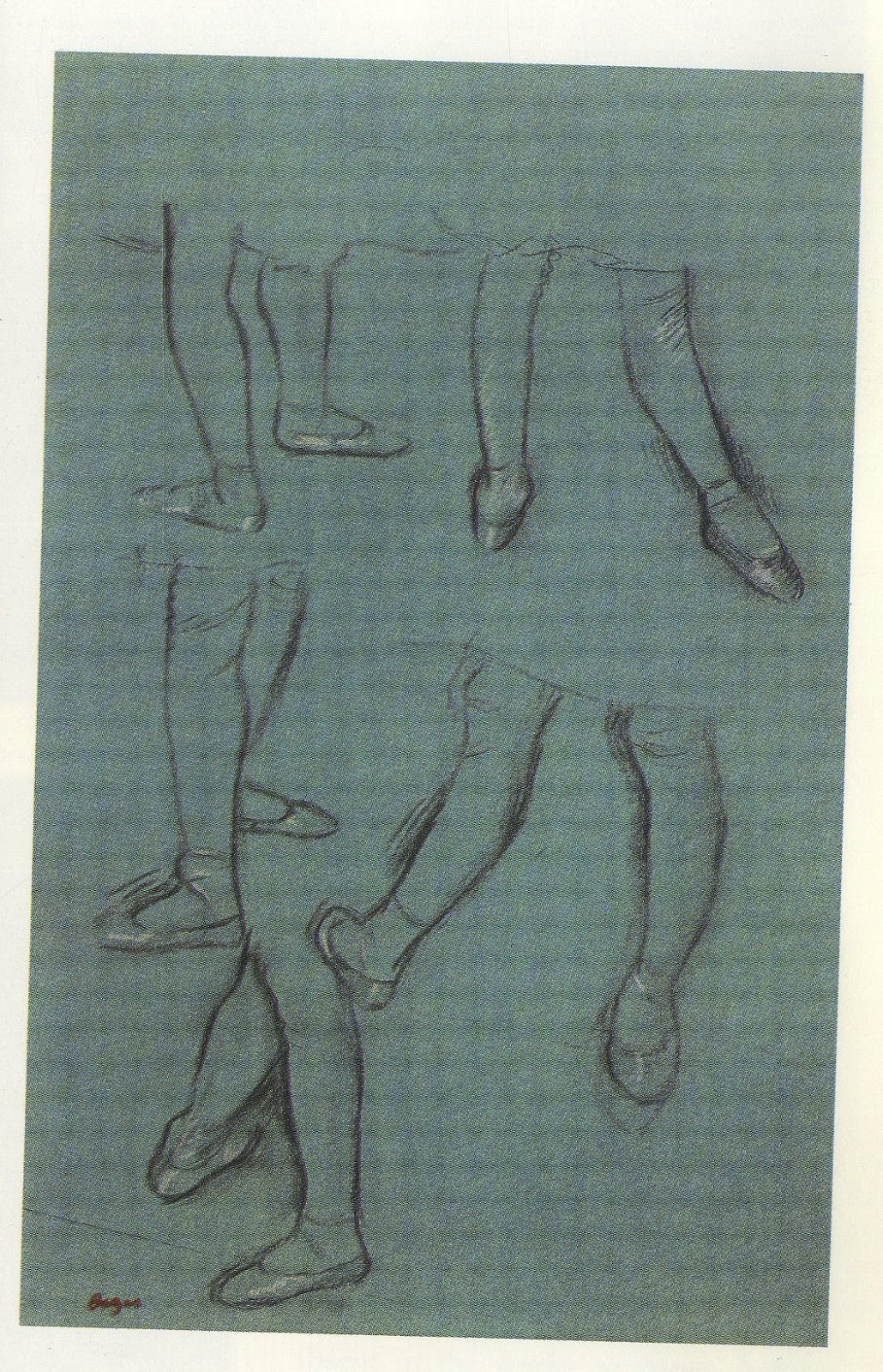 DRAWING AT DUKE: Edgar Degas