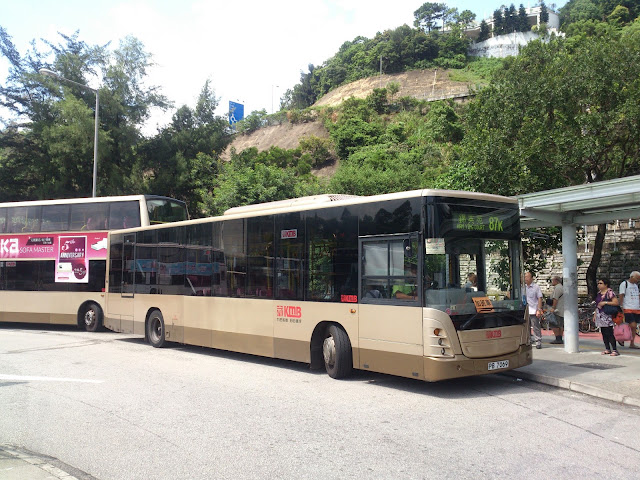 Views from Hong Kong 80's eyes: Single-deckers on KMB 87K