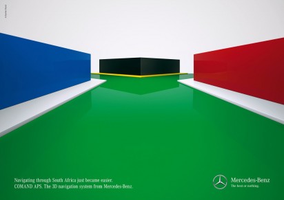 Best Creative Ads: Mercedes-Benz "The Best or Nothing" Print Ads