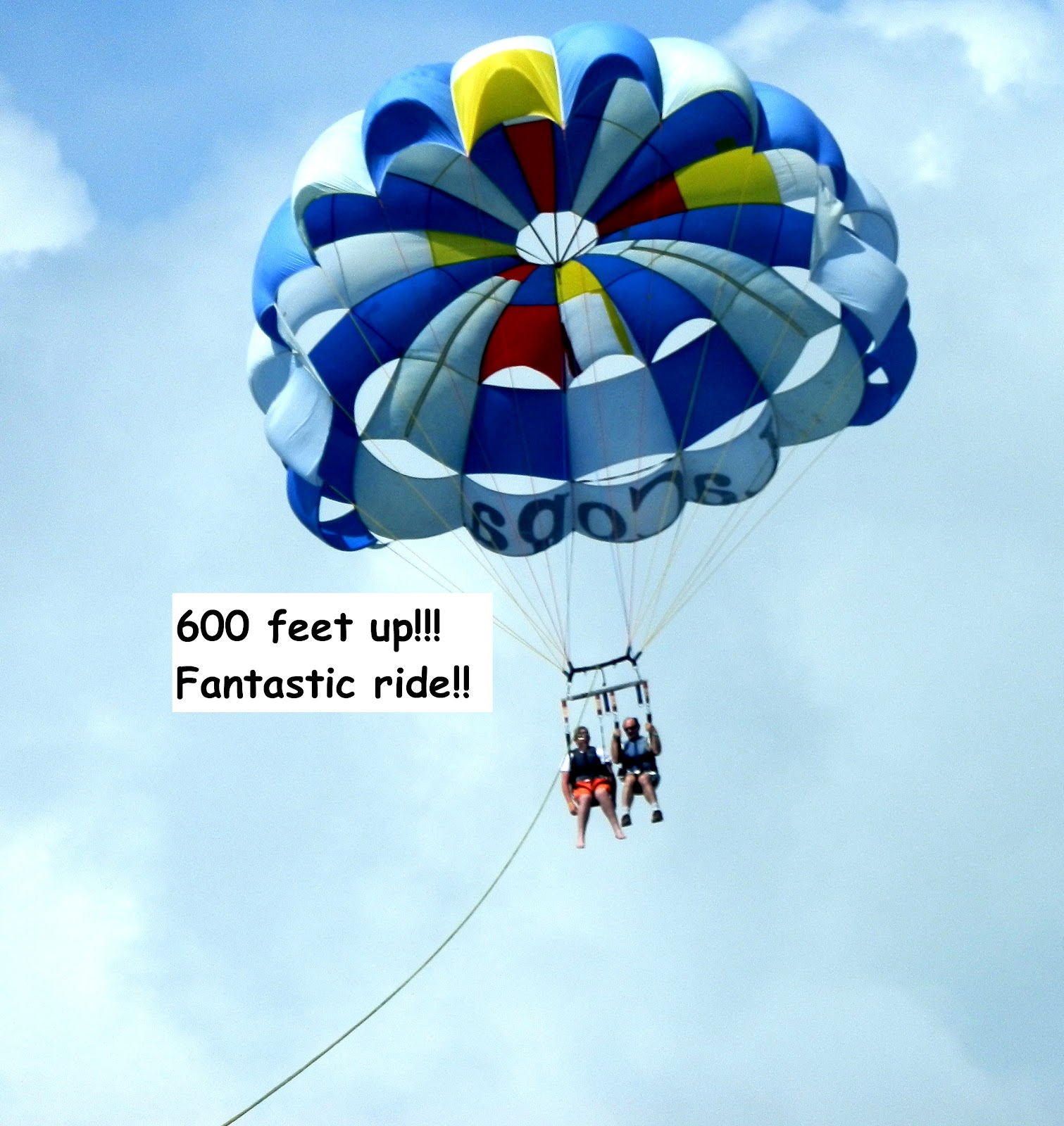 SPIroadrunneradventures: PARASAIL SOUTH PADRE ISLAND 600 feet high ...