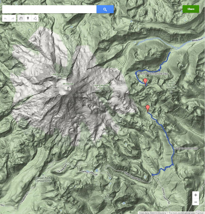 TravelMarx: Mount Rainier National Park – Indian Bar via Cowlitz Divide ...