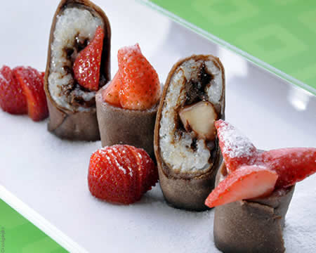 .: NOVIDADE - SUSHI DE CHOCOLATE