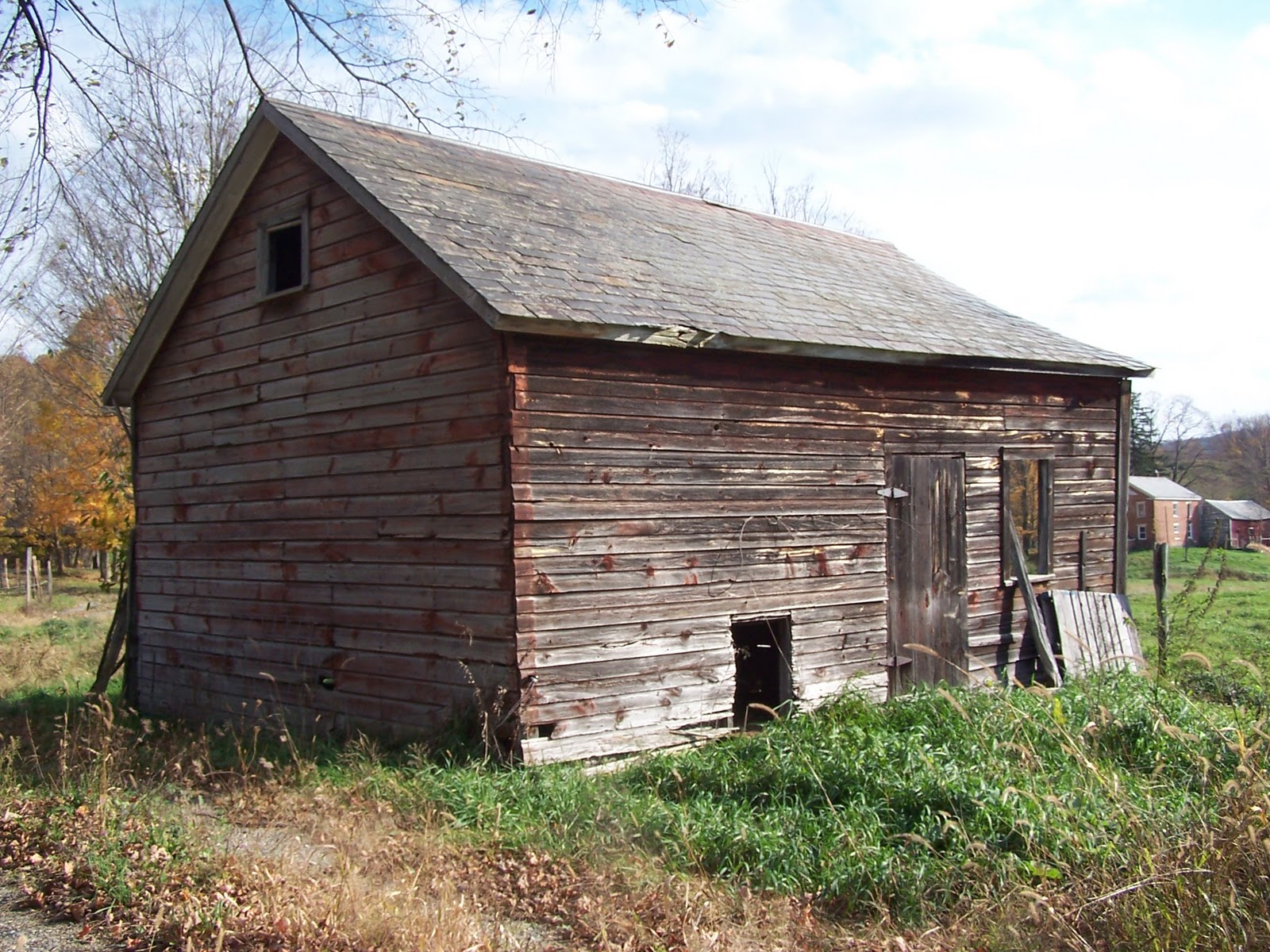 Wayward Goose Farm: The pig barn