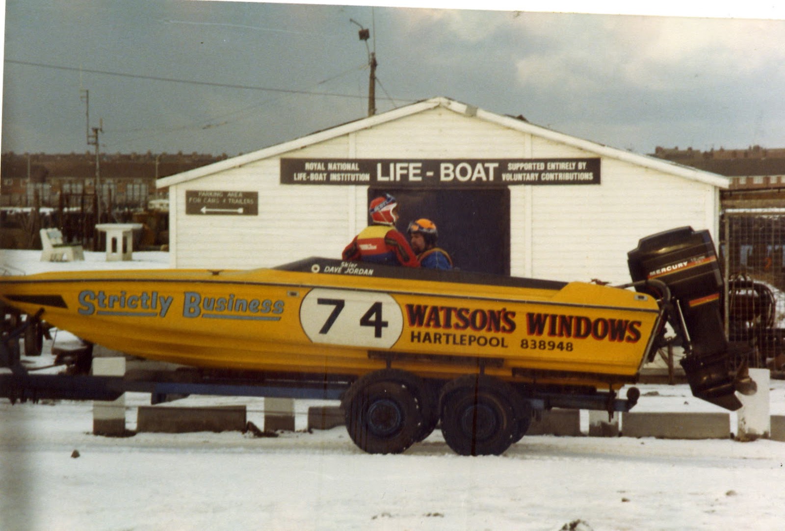 Hartlepool Water Sports Association: Frostbite ski race