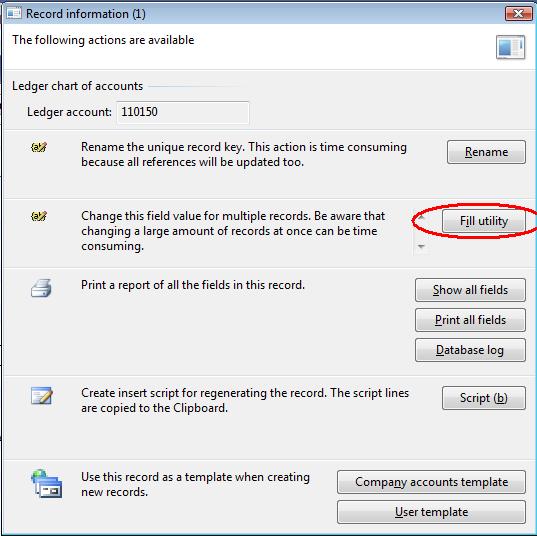 Dynamics Ax Live: How to update multiple records in one go - the Fill ...