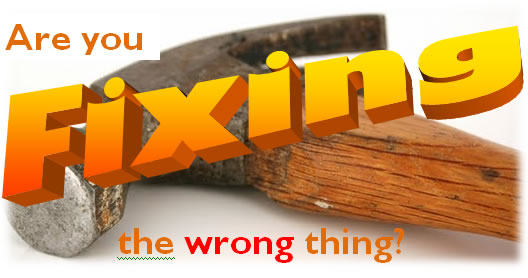 Getting Healthy, One Day at at Time: Trying to Fix the Wrong Thing