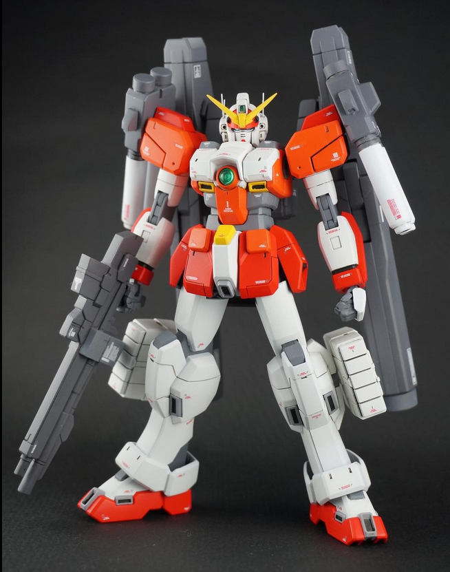 GUNDAM GUY: HGBF 1/144 Gundam Leopard Da Vinci [Gundam Heavy Arms Color ...
