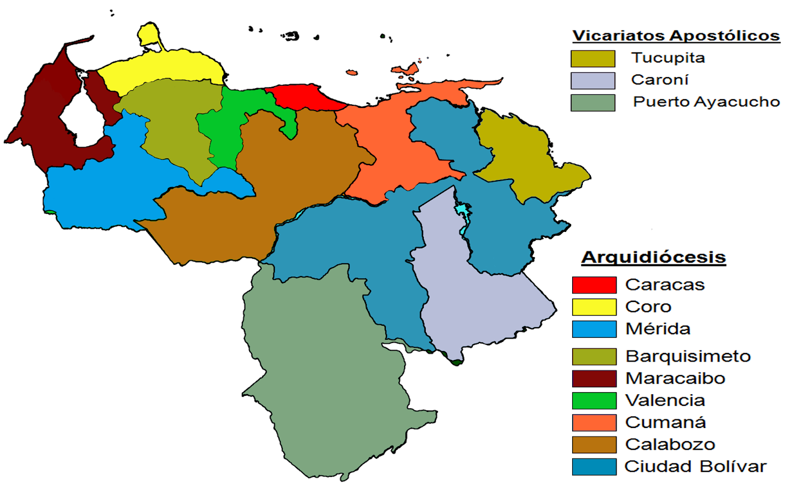 Mapas da Venezuela