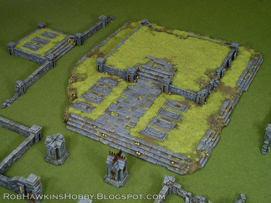 Rob Hawkins Hobby: Terrain Tutorial: Graveyard Hills