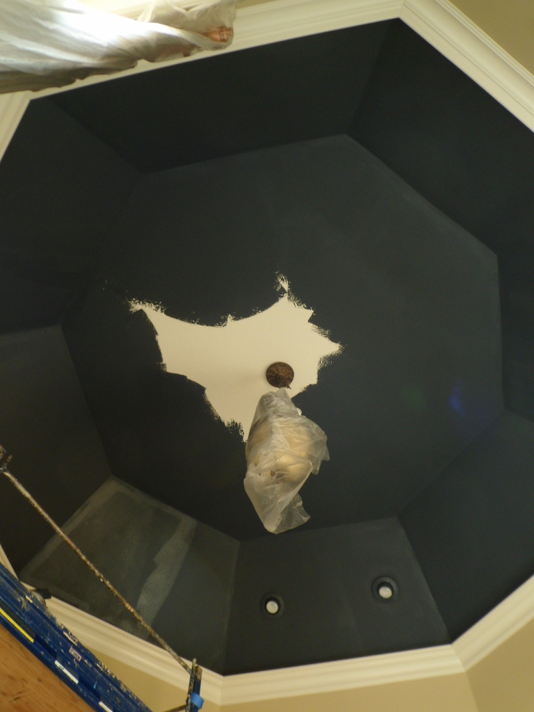 Savard Studios: Octagon Metallic Ceiling