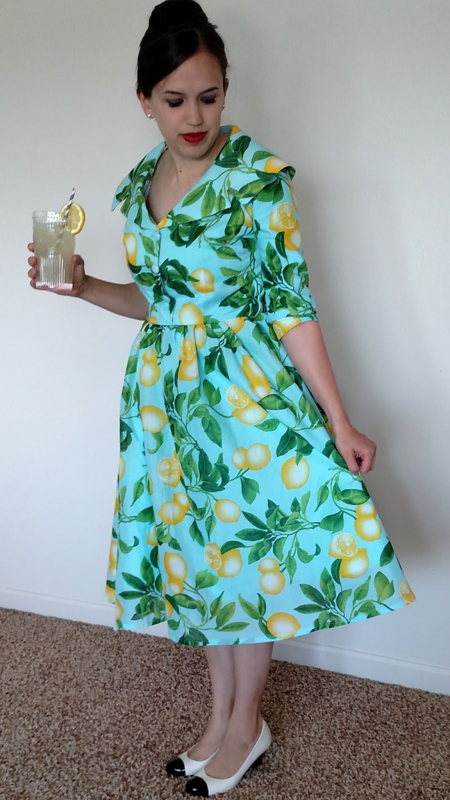 Sarajolie: Lemon Dress