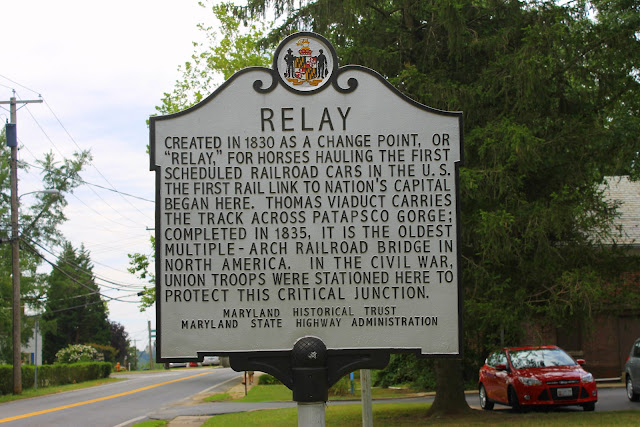 Thomas Viaduct & Relay, Maryland Railroad History: Relay, Maryland ...