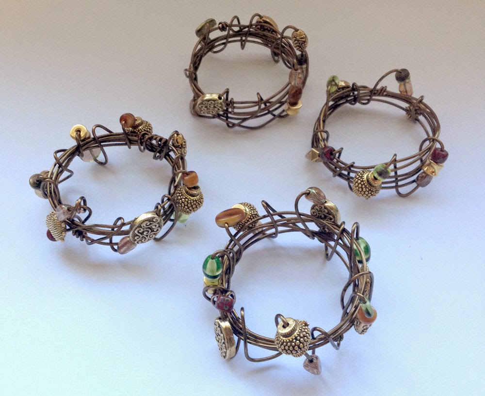 Tutorial Tuesday: DIY Wire Wrap Napkin Rings | Kristen Fagan Creatrix ...