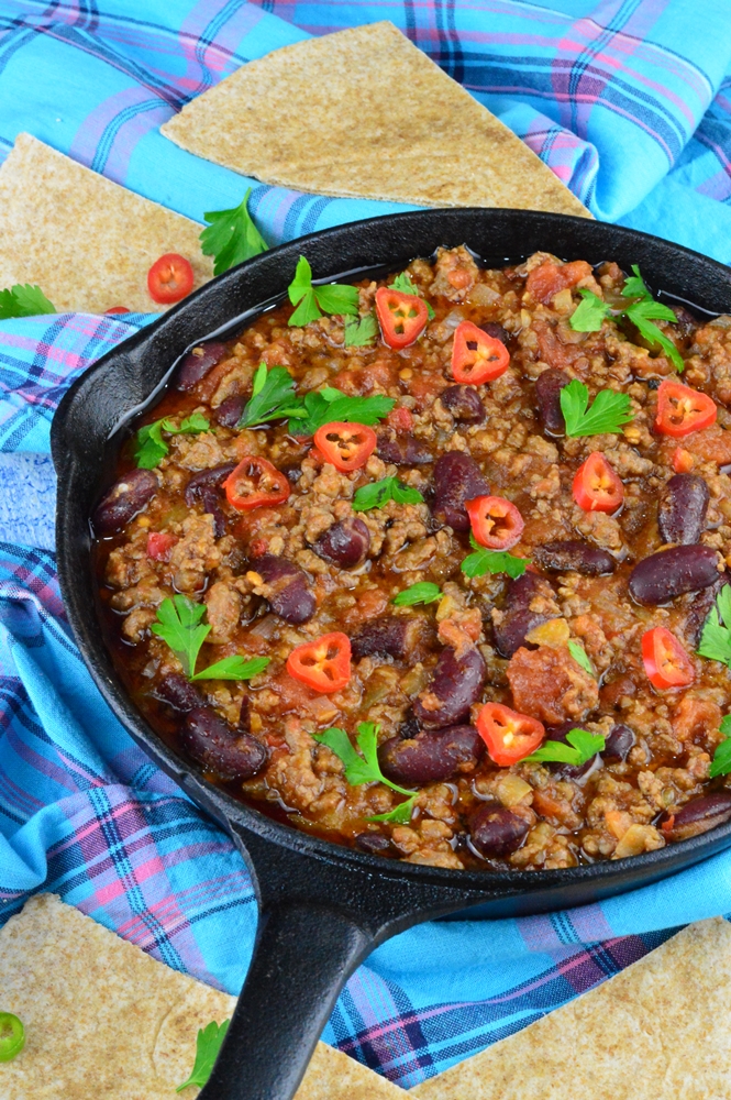 Chilli con carne - CAIETUL CU RETETE