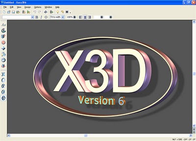 Programa Gráfico - Xara 3D | Tutoriais01