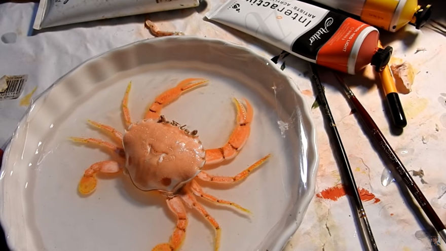 3D hyper-realistic ocean creatures paintings ~ art project ideas and ...