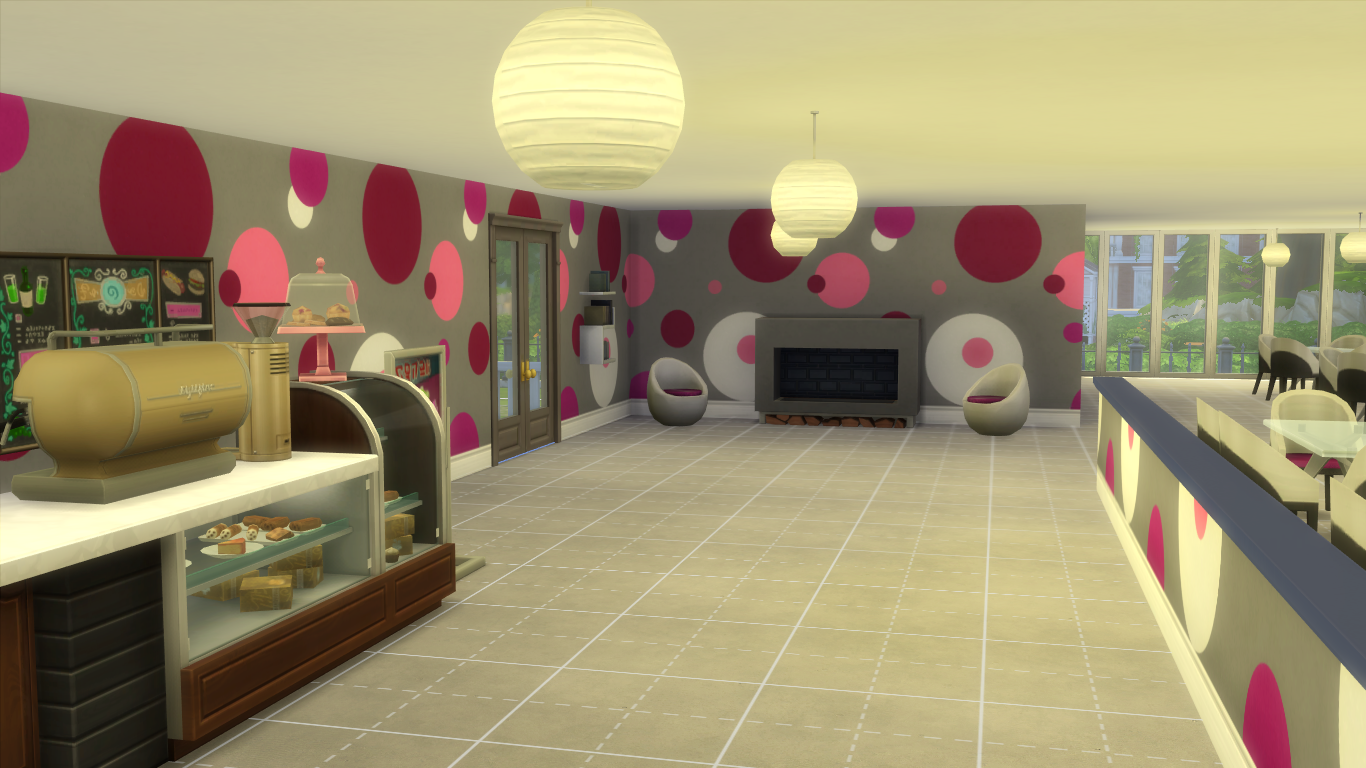 Cafe Design Idea For The Sims 4