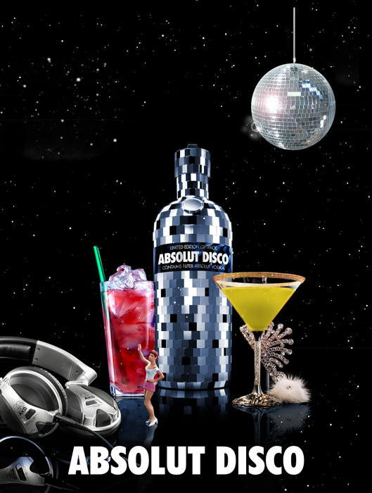 DiseñandO...: ABOSLUT DISCO