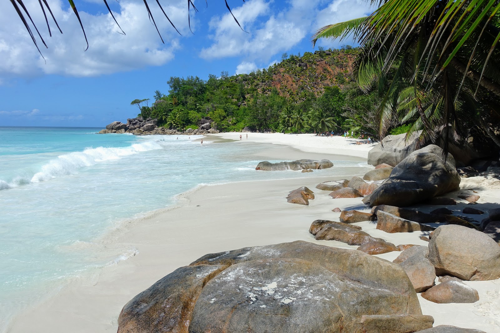 Timms Weltreise: Praslin/Seychellen: Anse Takamaka und Anse Georgette