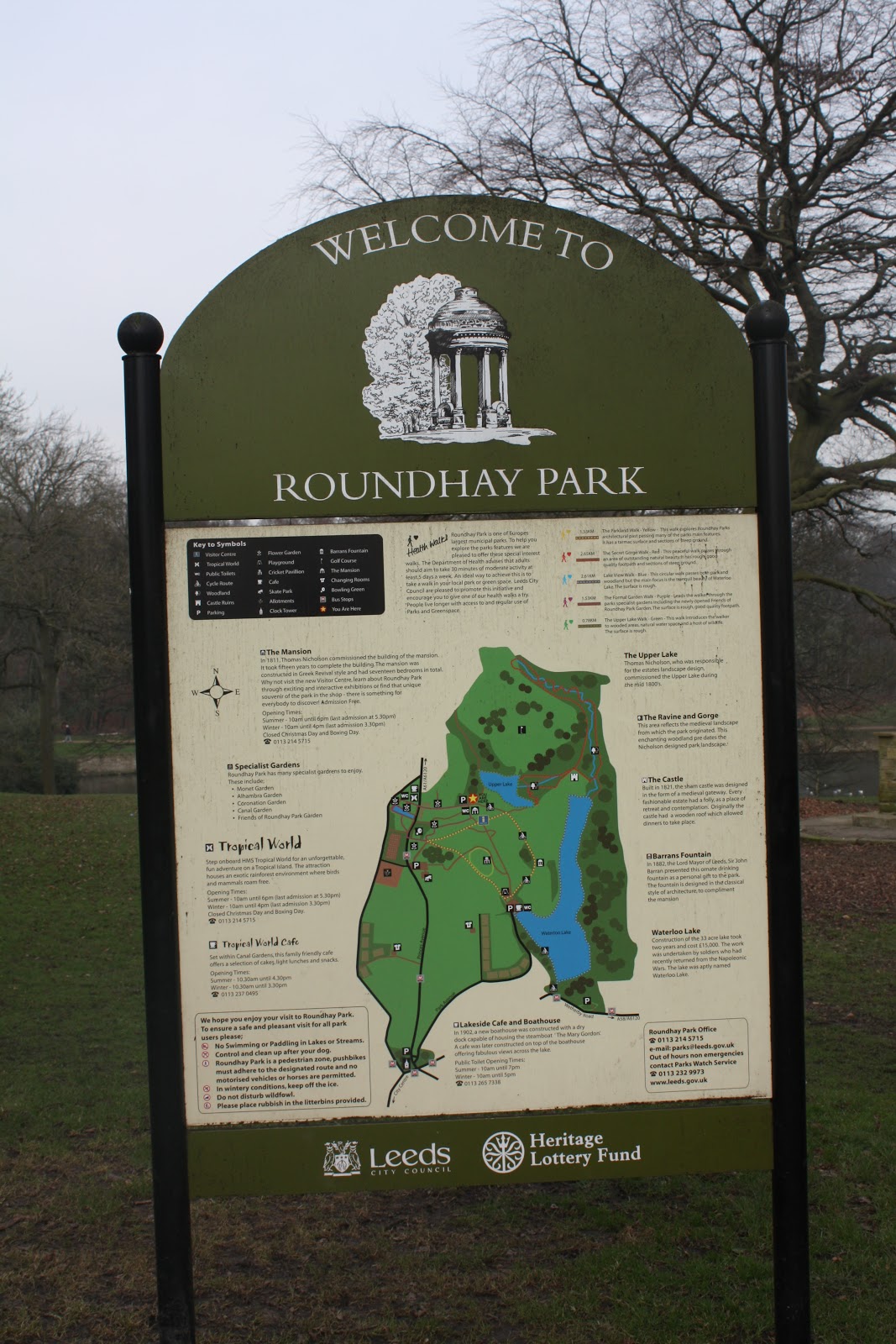 FMP: Roundhay Park Map