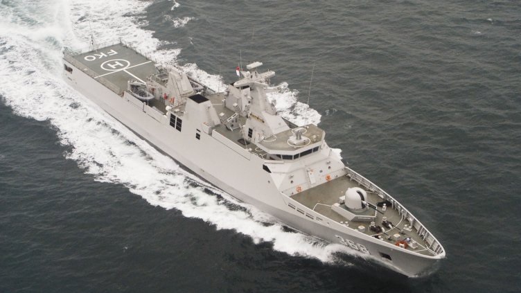 WARFARE Blog: CLASSE DIPONEGORO. A modularidade da compacta corveta de ...