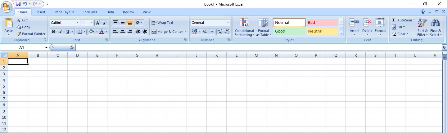 Tugasss: Membuat Textbox di Microsoft Excel 2007