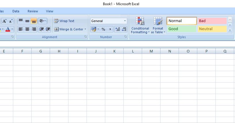 Tugasss: Membuat Textbox di Microsoft Excel 2007