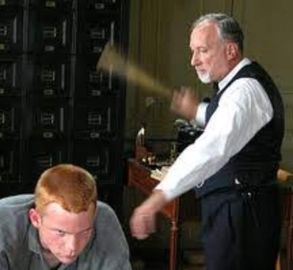 Epígrafe de la película "Los corista"