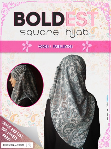 BOLDEST : square hijabs batch 3!
