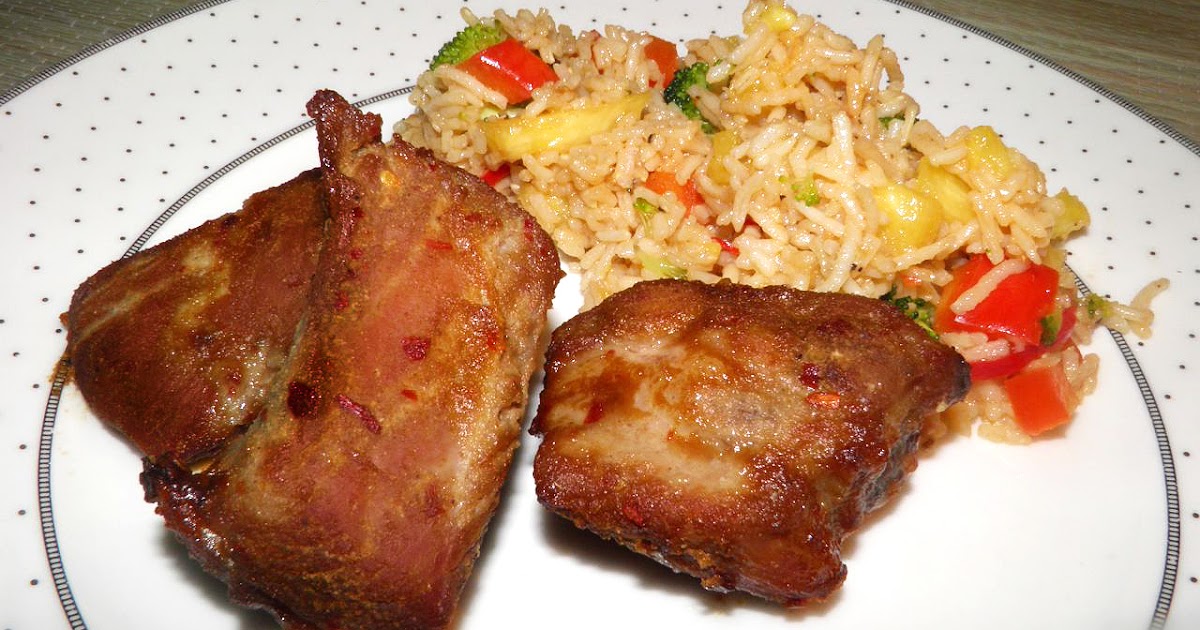 Docaitta Lifestyle: Recipe: Chinese Style Ribs & Pineapple Rice Salad