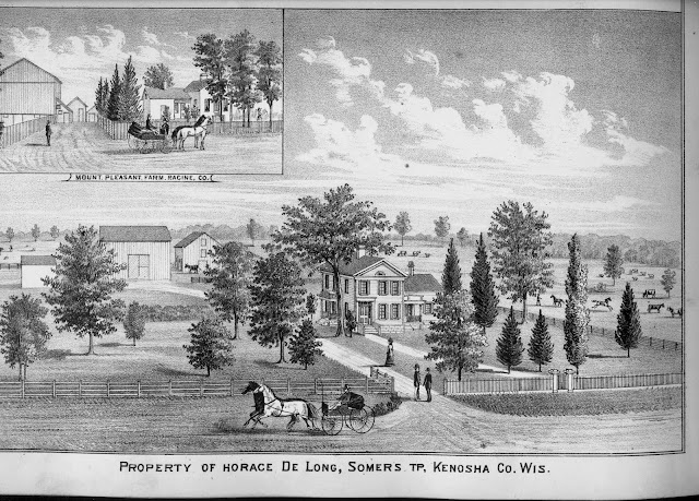 Somers Wisconsin Pioneer History: DeLong and Reas